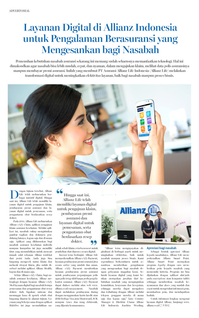 Berasuransi di Era Digital Bersama Allianz - Asuransi Allianz